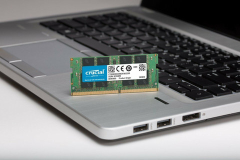 Crucial 3200 DDR4 8 GB (Single Channel) Laptop SDRAM (CB8GS3200) or ...