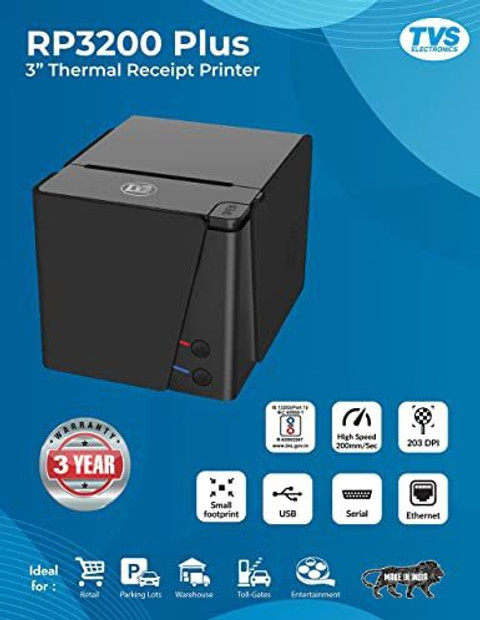 TVSE ?RP 3200 Plus Thermal Receipt Printer Price in India - Buy TVSE ...