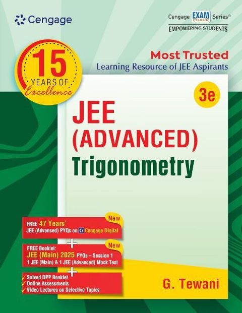 Cengage JEE ( Mains & Advanced ) Mathematics (5 Books Set )(Algebra ...