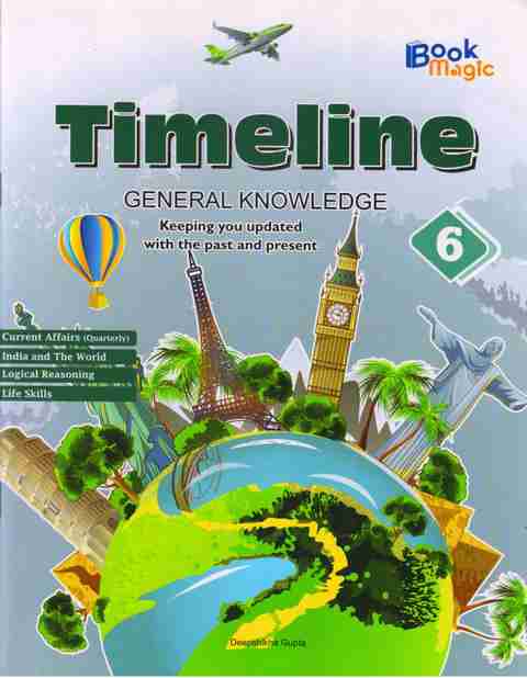 Book Magic, Timeline General Knowledge For Class - 6: Buy Book Magic ...
