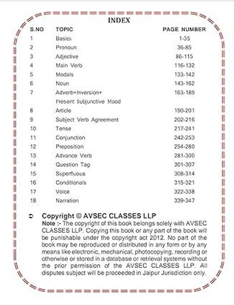 Class Notes Grammar By Aman Sir | Useful For SSC, Bank, CDS, NDA And ...
