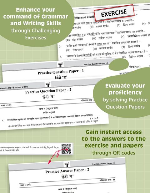 CBSE Class 10 Hindi Course B Grammar & Writing Skills (Exam 2026 ...