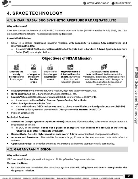 Vision Ias Pt365 2026 Science & Technology Bk/wh Photocopy: Buy Vision ...