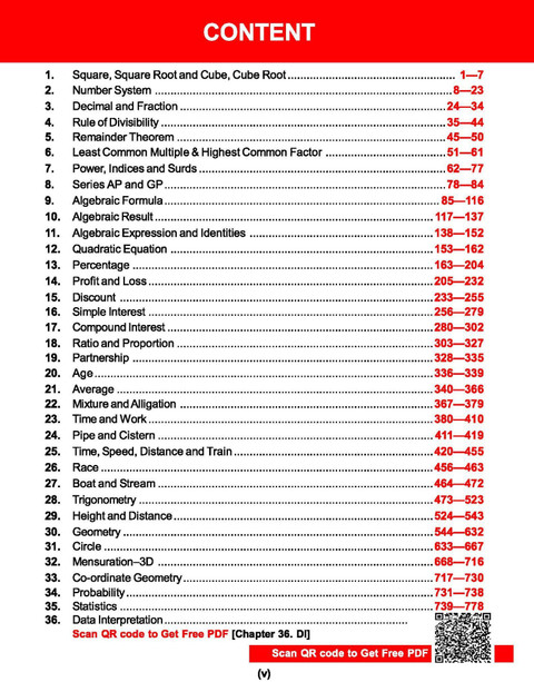 Ssc Mathematics 7300+ Chapter-Wise Questions, Type-Wise Questions ...