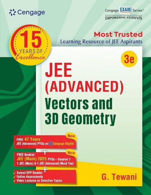 Cengage JEE ( Mains & Advanced ) Mathematics (5 Books Set )(Algebra ...