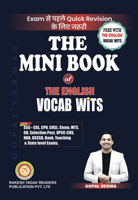 The English Vocab-Wits With By Gopal Verma Sir | Bilingual | Fourth ...
