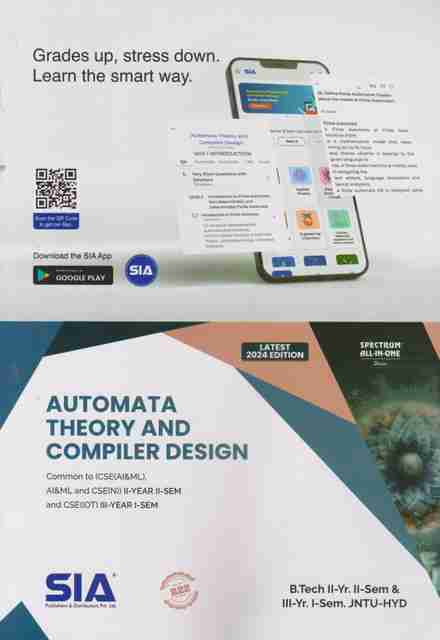 Automata Theory And Compiler Design B.Tech II-Yr II-Sem & III-Yr I-Sem ...