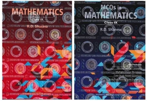 Mathematics Rd Sharma Class 9th With Mcq / Cbse 2026.27 Letest Edition ...