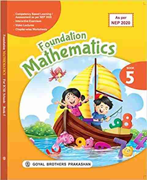 ICSE Foundation Mathematics For Class 5 For Examination 2023-24: Buy ...