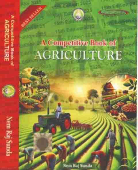 A Competitive Book Of Agriculture, Edition 2025, Best Seller By Nem Raj ...