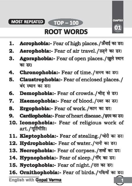 The English Vocab-Wits With Free Mini Book By Gopal Verma Sir ...