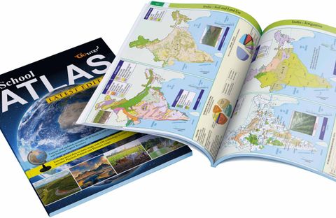 School Atlas – Updated Edition | Maplitho | Designed For Students ...