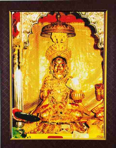 Taani creations PVT LTD Kashi Annapurna Maa Religious Frame Price in ...