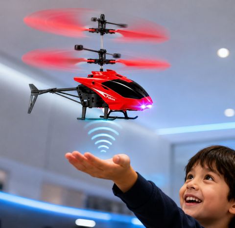 LV TOYS Fakon RC Flying Helicopter Toy - Fakon RC Flying Helicopter Toy ...