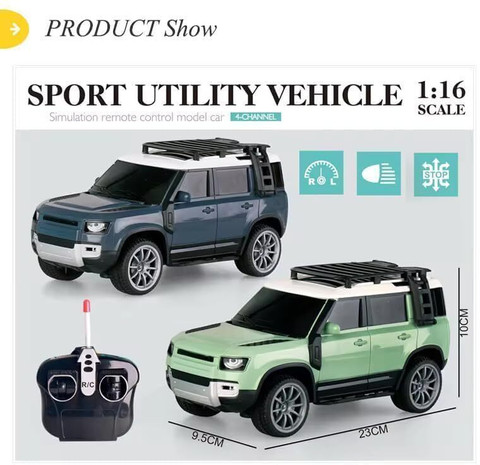 Goyal's Remote Control SUV Defender Car - 4Wd High-Speed Off-Road Rc ...