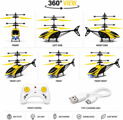 Paras Nath Enterprises Remote Control Hand Sensor Flying Helicopter Toy ...
