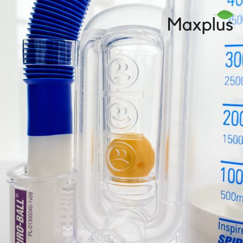 Max Plus | LEVENTON | SPIRO-BALL® | Volumetric Incentive Spirometer ...