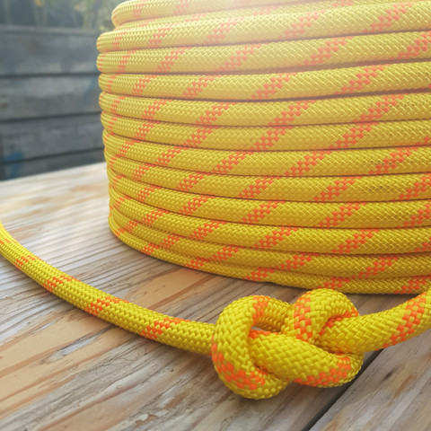 Sahas Kernmantle Static Braided Rope 12mm (100Mtr) for climbing ...