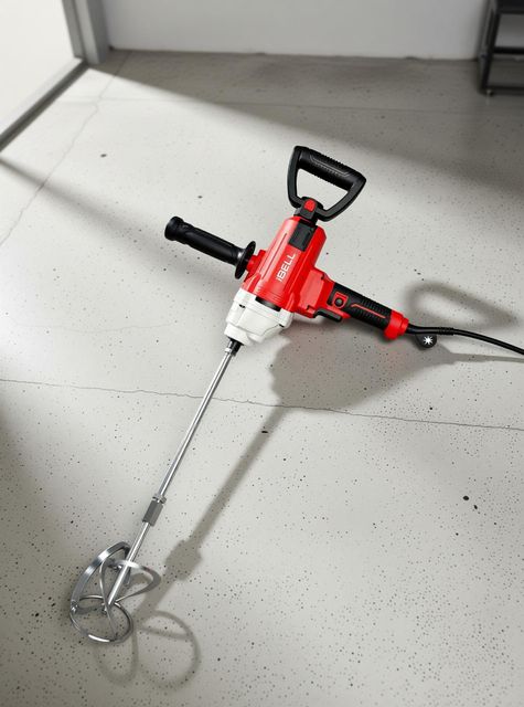 iBELL PM12-50 Paint Mixer Electric Stirrer Paint Putty Paste Feed Mixer ...