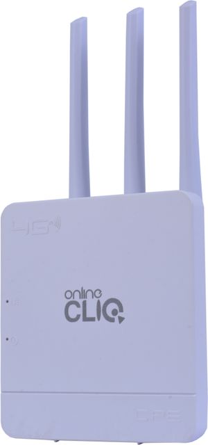 ONLINE CLIQ 4G & 5G Sim Router with Triple Antenna, Support All GSM Sim ...