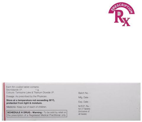 Secnil Forte Tablet (2 Tab) Price in India - Buy Secnil Forte Tablet (2 ...