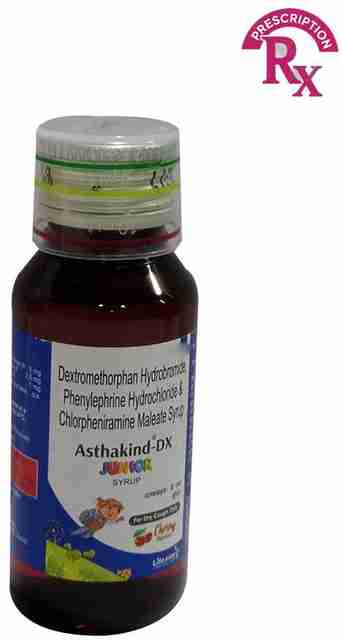 Asthakind DX Junior Syrup (60 ml) Price in India - Buy Asthakind DX ...