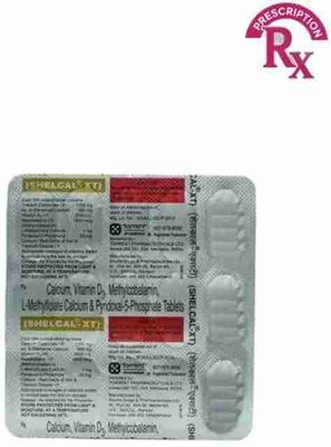 Shelcal XT Tablet (15 Tab) Price in India - Buy Shelcal XT Tablet (15 ...