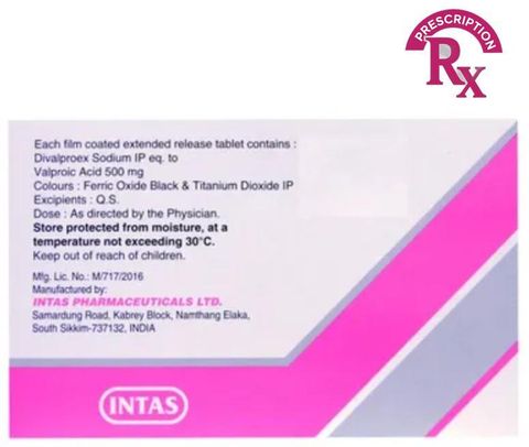 Divaa OD 500 mg Tablet (10 Tab) Price in India - Buy Divaa OD 500 mg ...