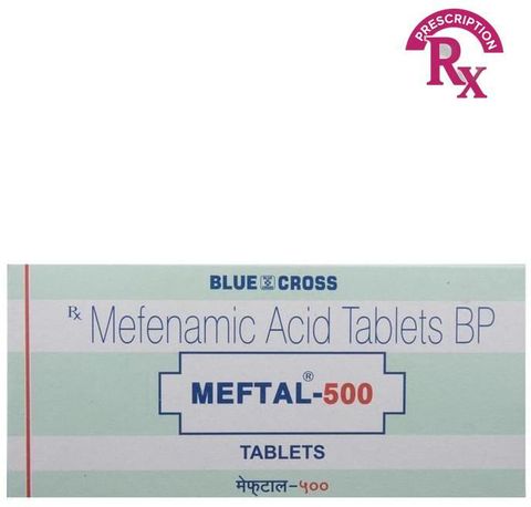 Meftal 500 mg Tablet (10 Tab) Price in India - Buy Meftal 500 mg Tablet ...