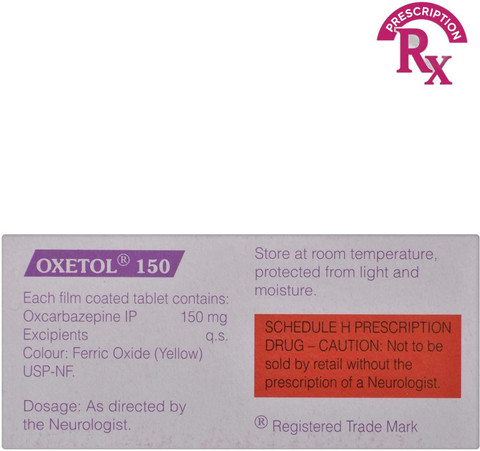 Oxetol 150 mg Tablet (10 Tab) Price in India - Buy Oxetol 150 mg Tablet ...