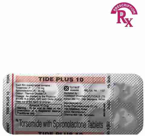Tide Plus 10 mg Tablet (10 Tab) Price in India - Buy Tide Plus 10 mg ...