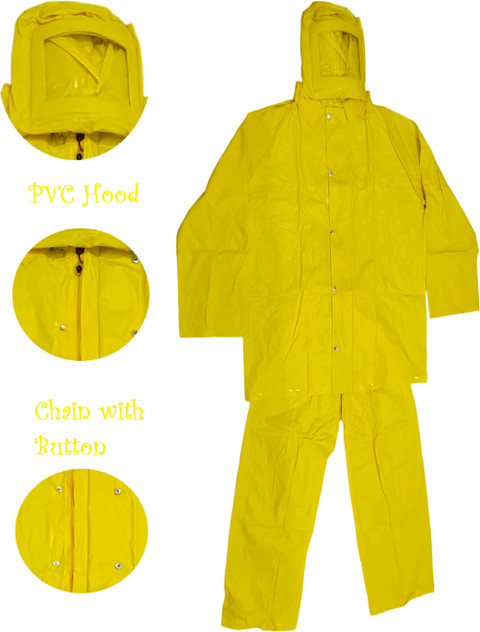 ANGELSAFE PVC Chemical Suit with Chain Acild & Alkali Splash Safety ...