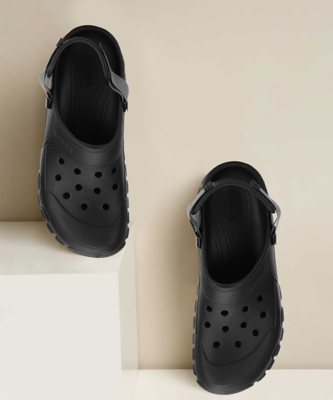 crocs men black
