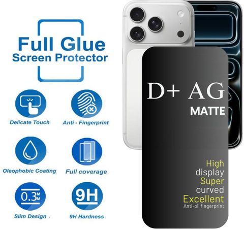 Casesily Tempered Glass Guard for Apple iPhone 17 Anti Glare Matte ...