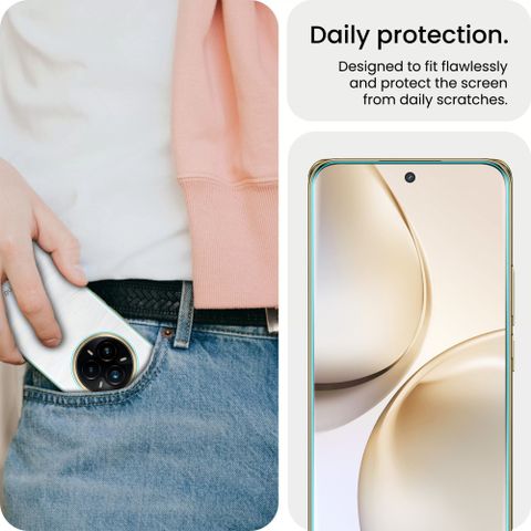 ArmourPro Front and Back Tempered Glass for Realme 14 Pro Plus 5G ...