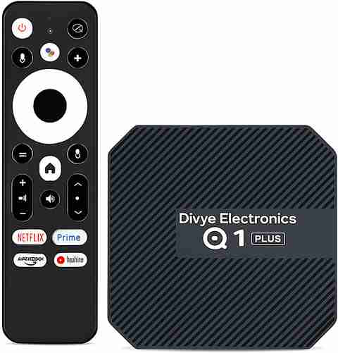 DIVYE Q1 Android 10.0 TV Box 2GB RAM 16GB ROM Quad-core WiFi 2.4GHz ...
