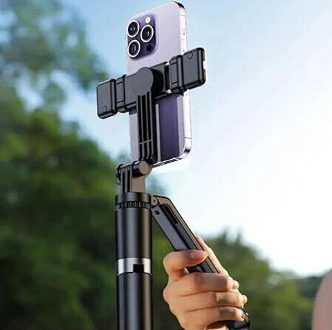GADGETSWEAR Mobile Stand Video Shoot, Selfie Stick 360 Degree, Mobile ...