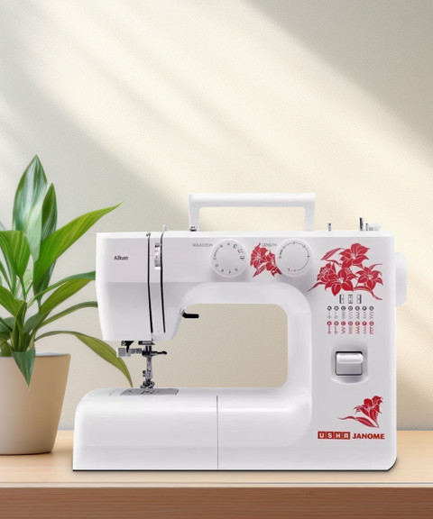 USHA Allure DLX Electric Sewing Machine Price in India - Buy USHA ...