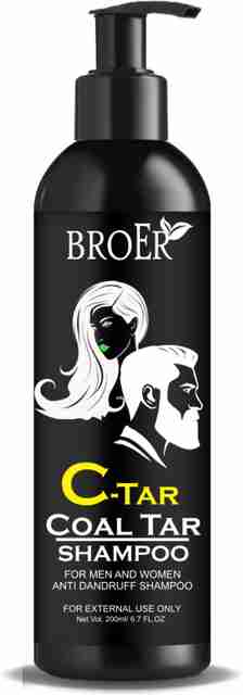 BROER C TAR Coal Tar Anti dandruff Shampoo | With salicylic acid 2% w/w ...