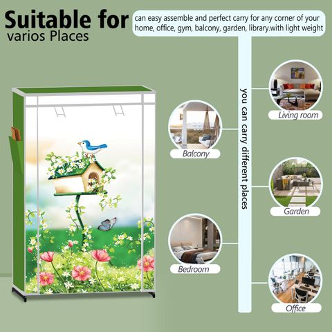 Chandni 4 Tier Foldable Shoe Rack – Space Saver, Universal for Entry ...