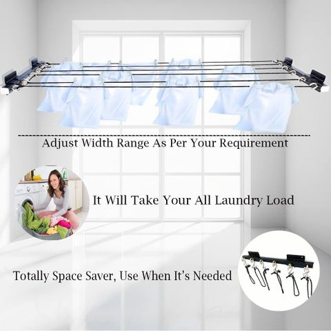 DRYILLA Cloth Drying Stand , hanger , Clothesline , drying rack Steel ...