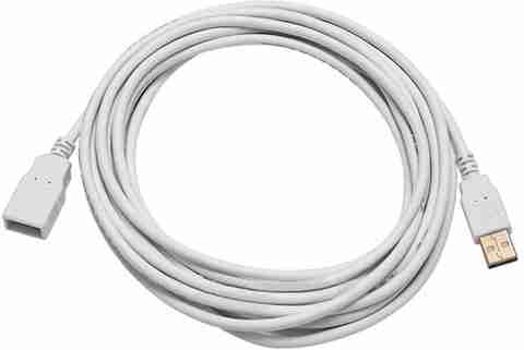TERABYTE Reversible USB 2.0 2 A 2 m USB Extension Cable Male to Female ...