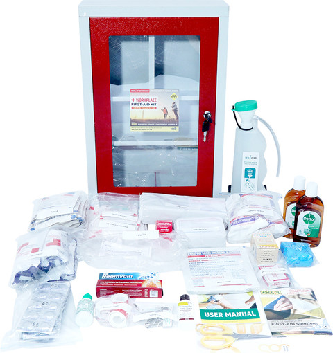 AOSSPL First Aid Kit for Construction (as per BOCW Act 1996) with all ...