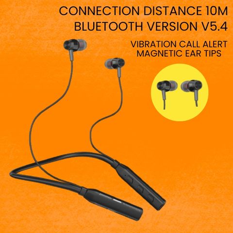 Clairbell Candy (Bluetooth Wireless In Ear Neckband) BTv 5.3 With ...