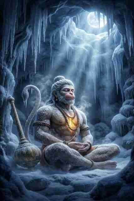Bajrangbali Hanuman Ji Poster | Hindu Religious Wall Poster | Ram Bhakt ...