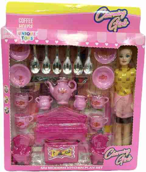 adfield one House Kitchen Play Set with Doll - House Kitchen Play Set ...