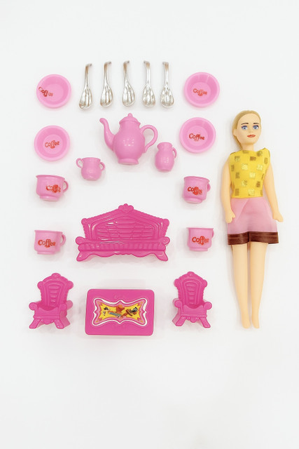 adfield one House Kitchen Play Set with Doll - House Kitchen Play Set ...