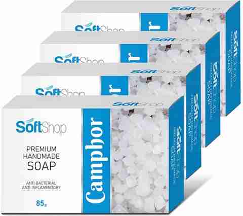 Softshop Camphor Soap | Premium Handmade | Natural | For All Skin Type ...