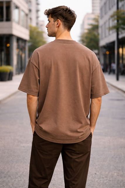 TRIPR Tees Solid Men Round Neck Brown T-Shirt - Buy TRIPR Tees Solid ...