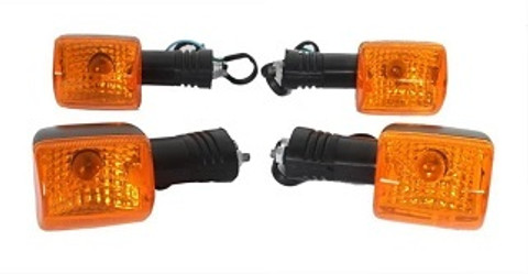 white indicator splendor